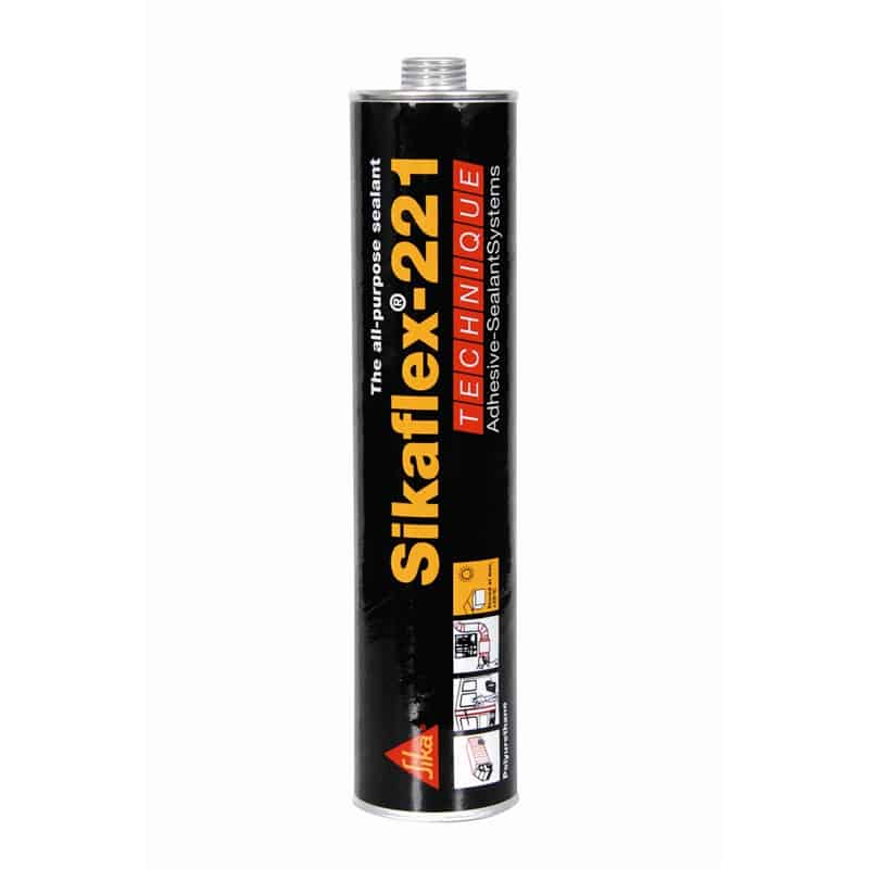 Sika 221 10 3oz Cartridge Gray 24 Case Titan